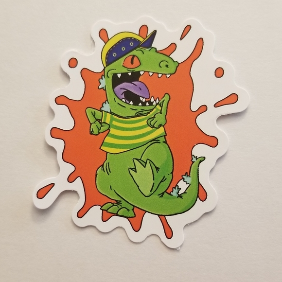 Design | 110 Nickelodeon Rugrats Reptar Sticker | Poshmark